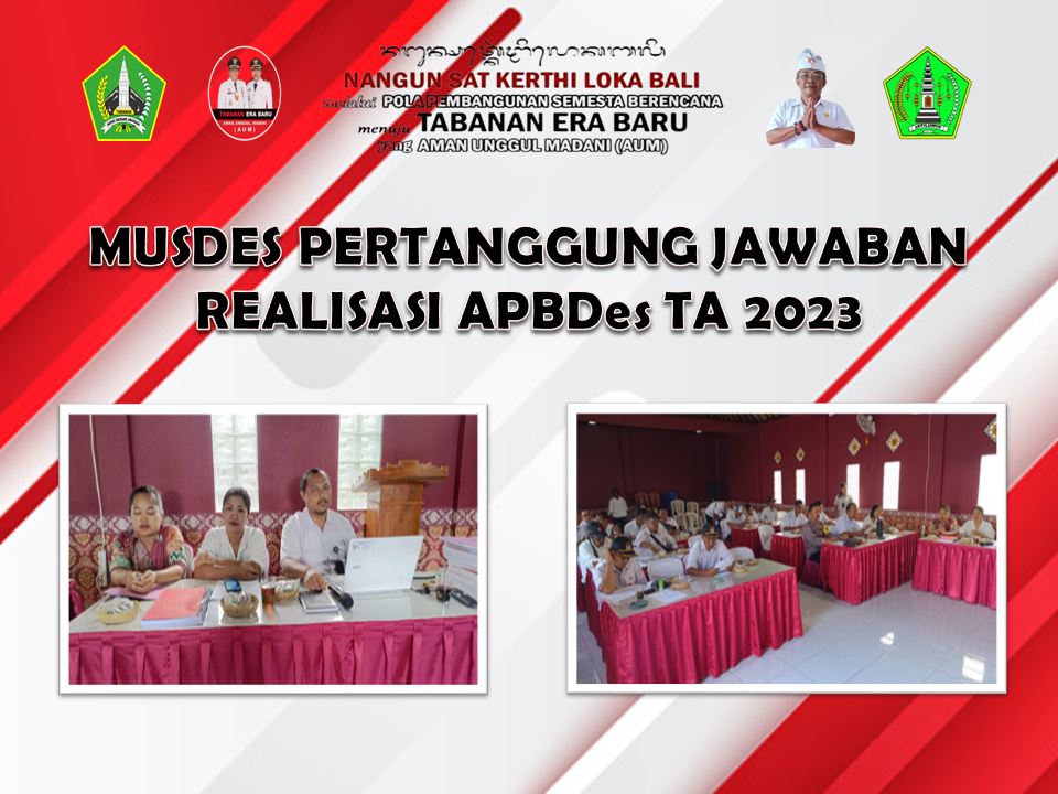 Website Resmi Desa Jatiluwih - Artikel 2024 31 - Musdes-laporan ...